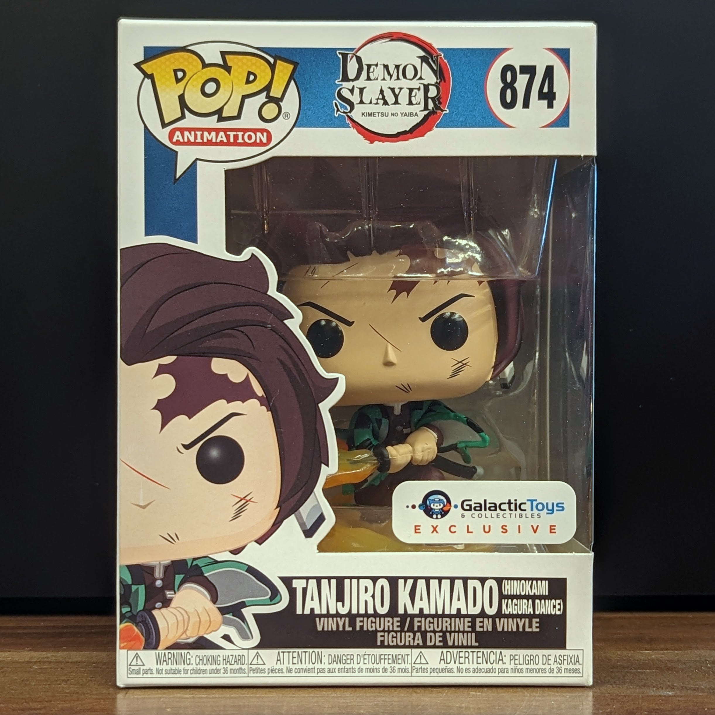 Tanjiro Kamado (Hinokami Kagura Dance) #874 Galactic Toys Exclusive ...